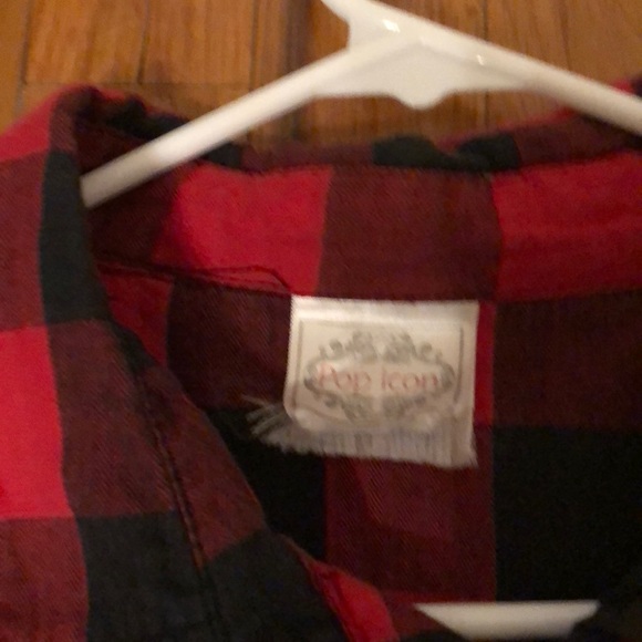 POP ICON CLOTHING | Shirts | Pop Icon Plaid Shirt Dar | Poshmark